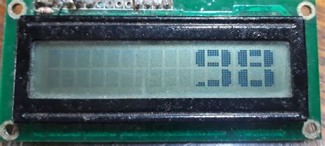 Display 3 Character Wide Big Digits On 16x2 LCD Displays Arduino Forum