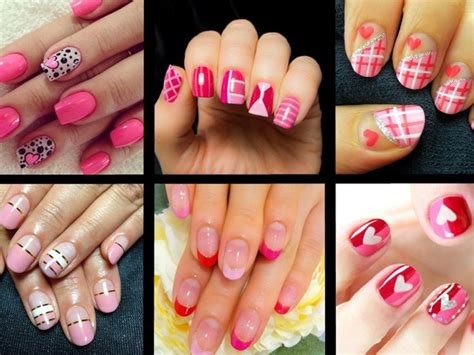 Модный маникюр на 14 февраля