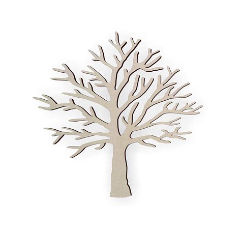 Jess And Jessica Wooden Tree Shape Cutout Wood Cutout Trees For Home