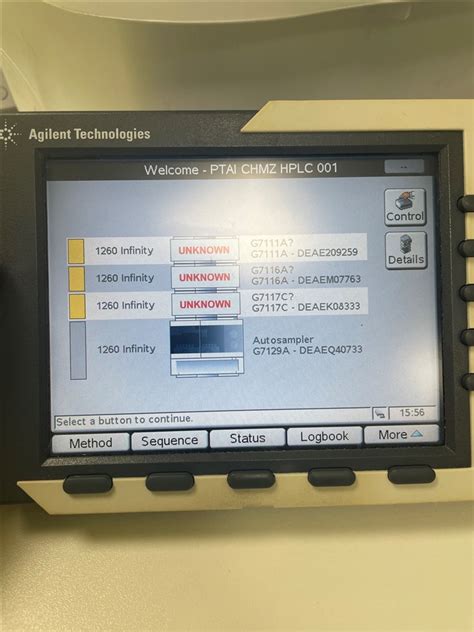 Hplc 1260 Infinity Ii Modules Unknown Forum Liquid Chromatography Agilent Community