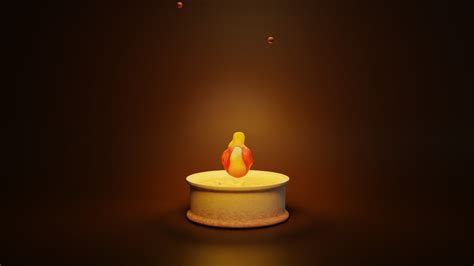 RubyMaky Design - Tin Can Oil Lamp | Fire🔥Animation | Clay Stop Motion Style | Blender 3D