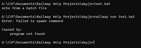 Railway Run Can T Run Batch Files Issue Railwayapp Cli GitHub