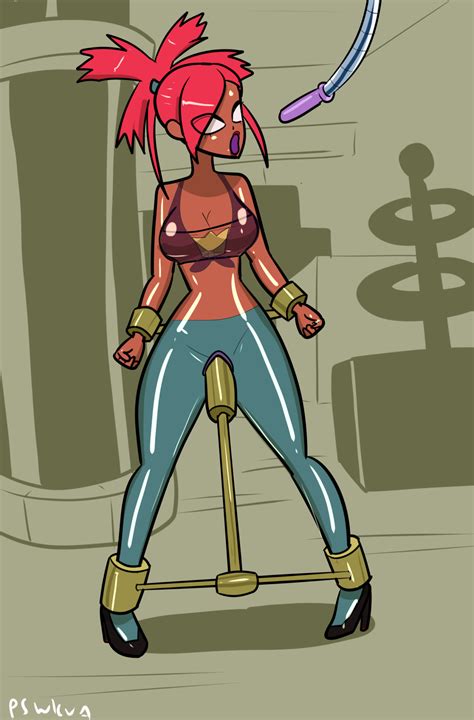 Rule 34 1girls Ankle Cuffs Arm Bar Arm Spreader Arms Held Back Blank