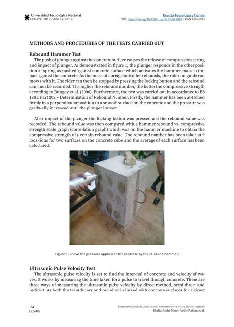 Evaluating Concrete Quality Using Nondestructive In Situ Testing