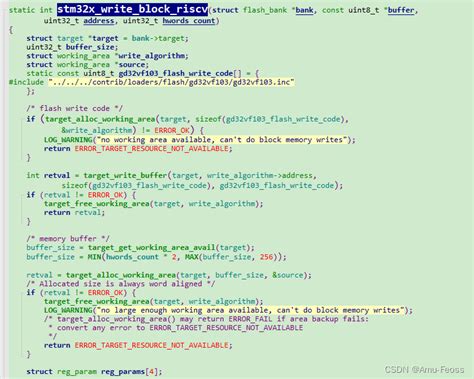 Openocd中flash编程算法的实现openocd Flash Csdn博客 Openocd中flash编程算法的实现openocd Flash Csdn博客