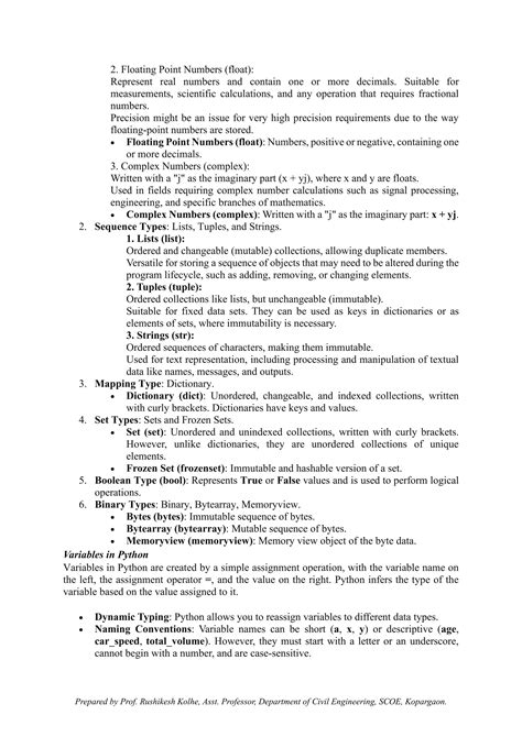 Programming In Civil Engineeringunit 2notes Pdf Programming Languages Computing