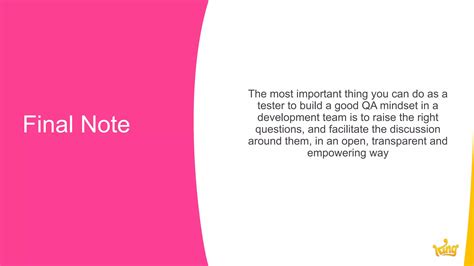 Building A Qa Mindset Pdf