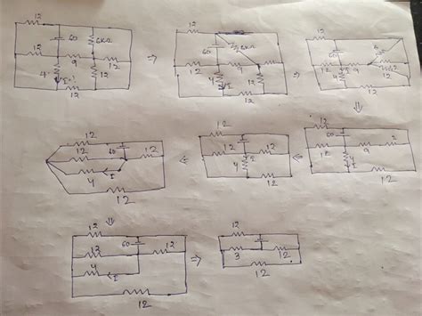 How To Find Current In This Circuit Passing Through 4ohm Resistor