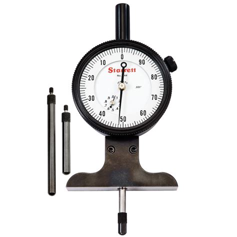 Starrett 644jz Dial Depth Gage 0 3 Range 001 Graduations