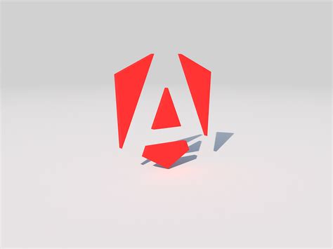 Angular 3d Logo By Manojkumar Muthukumar On Dribbble