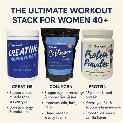 The Ultimate Workout Stack For Women 40 True Form Life