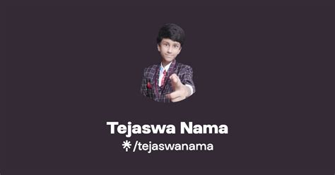 Tejaswa Nama Instagram Facebook Twitch Linktree