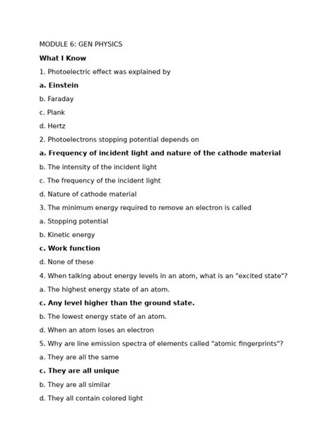 Mods 6 Gen Physics Pdf