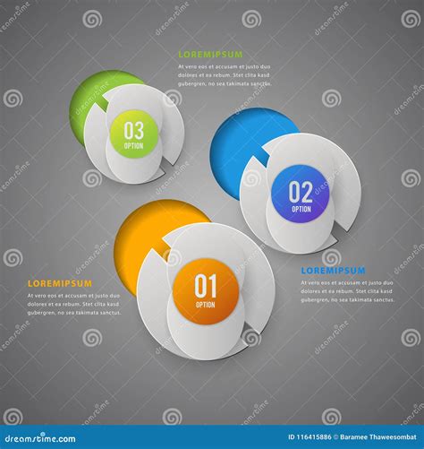 Template For Infographic Vector 4 Options Can Be Used For Workflow Layout Diagram Banner Web