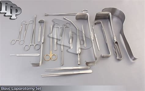 Laparotomy Set 104 Basic Laparotomy Instruments Set Economy Surgical