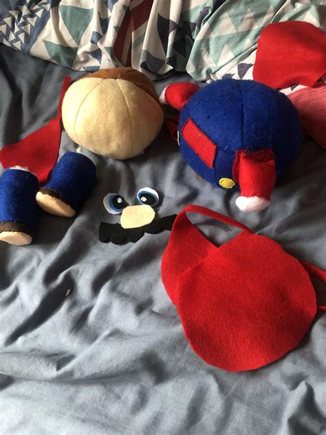 Working On A Custom Mario Rpg Mario Plush Rmarioplush