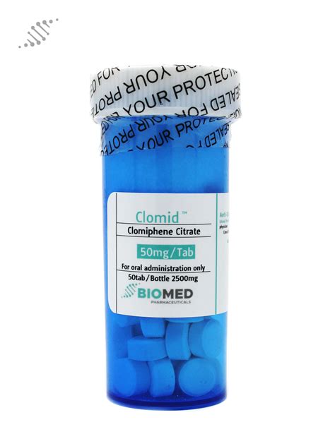 Clomid Clomiphene Citrate 50mgtab Biomed