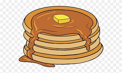 How To Draw Really Easy Tutorial Step Easy To Draw Pancakes Clipart PikPng