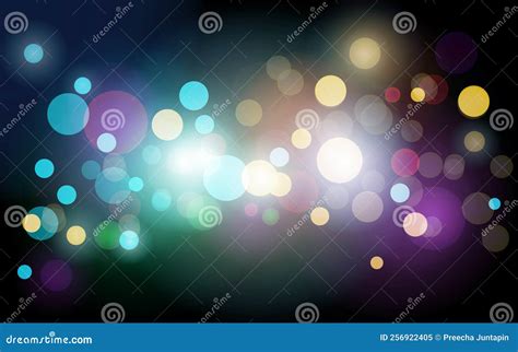 Golden Luxury Bokeh Soft Light Abstract Backgroundcity Party Luxury
