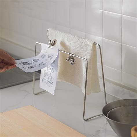 요기나게 304 스텐 행주건조대 틈새 주방 수건 행주걸이 위시버킷