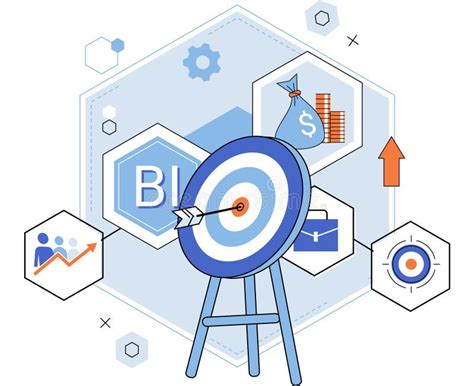 Business Intelligence Flat Design Elements Create Sleek And Modern