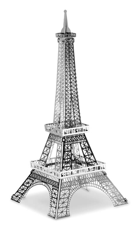 How To Draw A 3d Eiffel Tower Step By Step