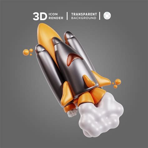 Premium Psd Spaceship 3d Illustration Rendering