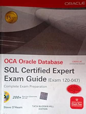 OCA Oracle Database SQL Certified Expert Exam Guide (Second Hand & Used ...