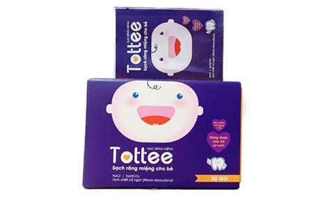 Hộp Gạc Răng Miệng Tottee 30 Gói