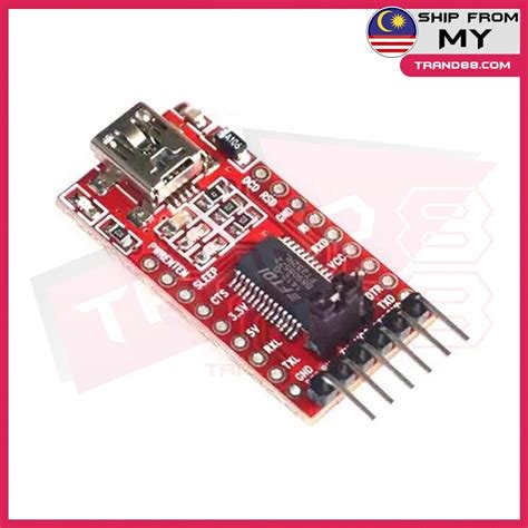 Ft232rl Ftdi Usb To Ttl 33v 5v Usb Adapter Module Arduino Pro Mini