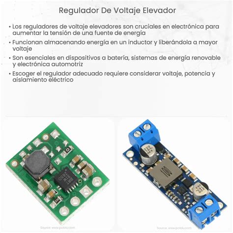 Regulador De Voltaje Elevador How It Works Application And Advantages