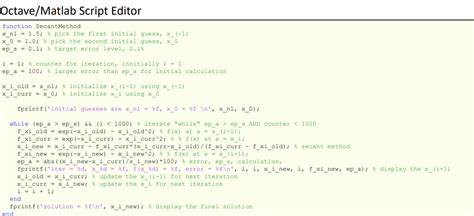 solved find a real root of x 3 2 using secant method using