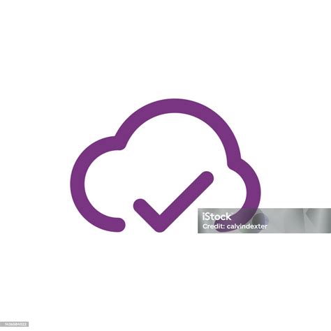 Cloud Computing Icon Design With Editable Strokes Stock Illustration Download Image Now Icon