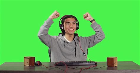 Premium Photo Adult Enjoying Computer Games At Desk