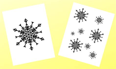 Snowflake Patterns To Trace