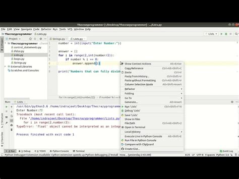 فیلم آموزشی لیست پایتون مثال 2 یافتن همه مقسوم علیه های یک عدد آموزش شماره 43 فیلمهای