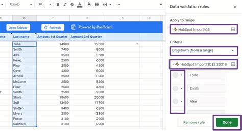How To Add Drop Down List In Google Sheets Coefficient