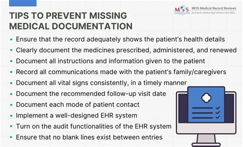 Key Tips To Prevent Missing Medical Documentation