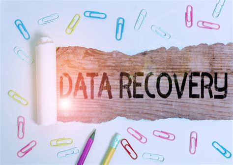 Conceptual Hand Writing Showing Data Recovery Business Photo