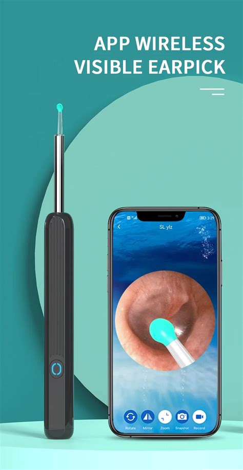 HD OTOSCOPE WIFI VISIBLE EARWAX - trendychop1
