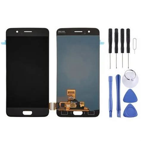 Black Oneplus 5 Screen And Touch Replacement Display Combo By