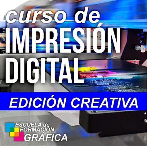 Curso De Impresión Digital Edición Creativa Efg Escuela De