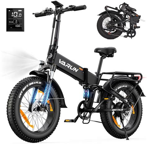 Rowery Elektryczne Składane Varun 20x4 48v 13ah 250w 25kmh 120km