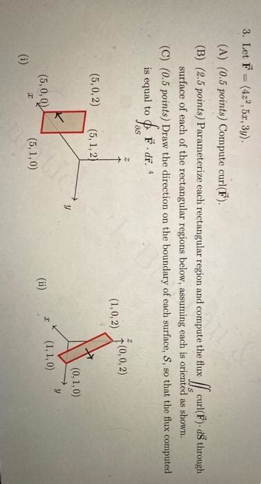 solved 3 let f 4x² 5x 3y a 0 5 points compute