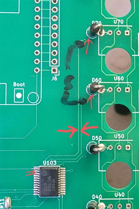Are These Lines Shorted Under The Ic Relectricalengineering