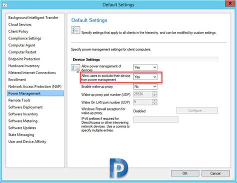 How To Exclude SCCM Devices From Power Management