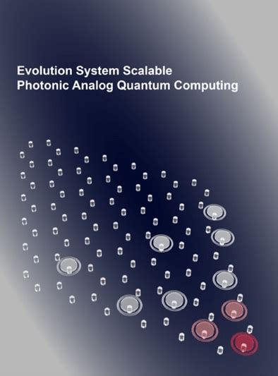a first 3d chip based analog photonic quantum computer demonstrates quantum fast hitting by