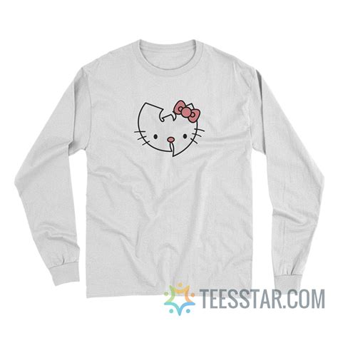 Hello Wu Tang Clan Kitty Long Sleeve For Unisex