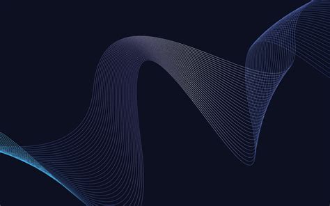 Vector Abstract Wave Background Blue Gradient Waves Background