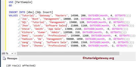 Table Partitioning In Sql Server